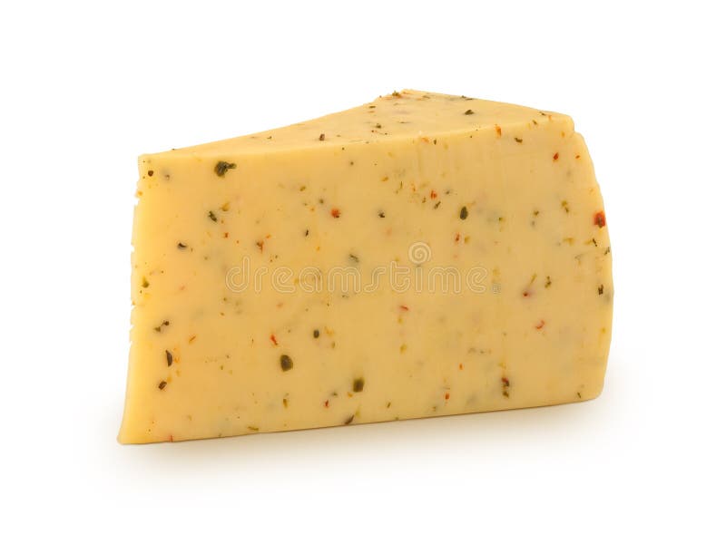 Cheese with spices stock photo. Image of breakfast, sliced - 21783020