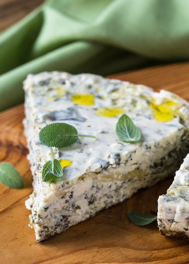 Cheese and Spinach Pie, Russian Savory Zapekanka Stock Photo - Image of ...