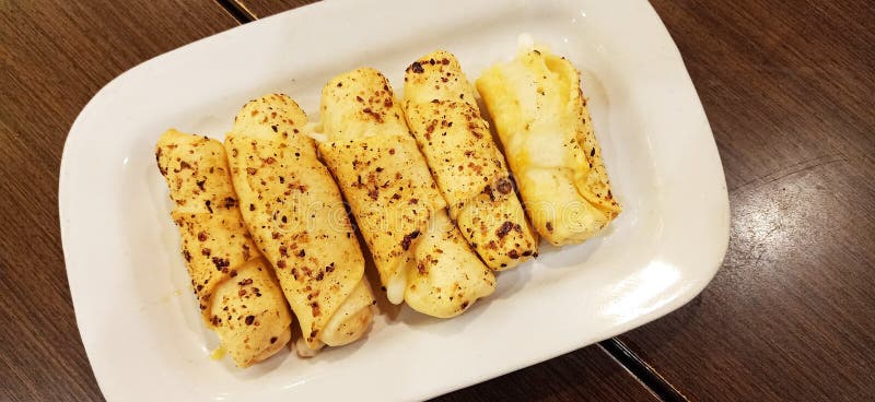 Cheese Spring Rolls, the Singaporean Street Food Stock Image - Image of ...