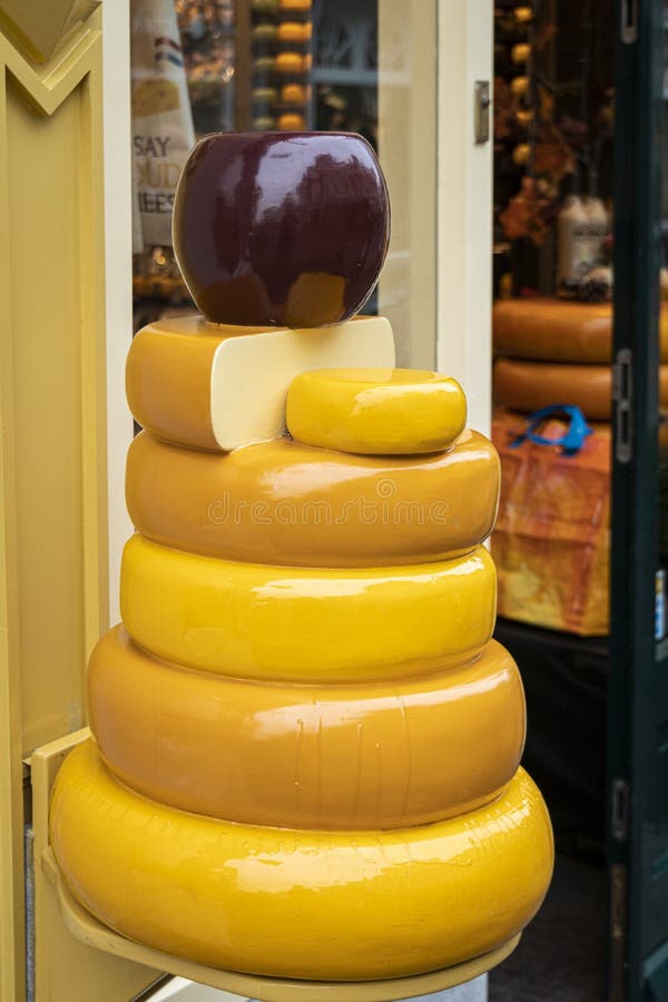 Cheese Stack in Holland stock photo. Image of tradition - 205723190