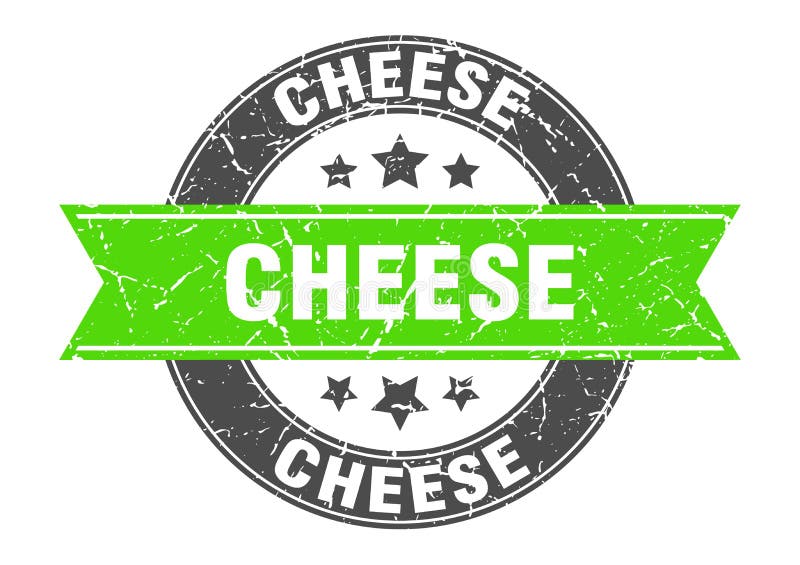Cheese stamp stock vector. Illustration of insignia - 196536572