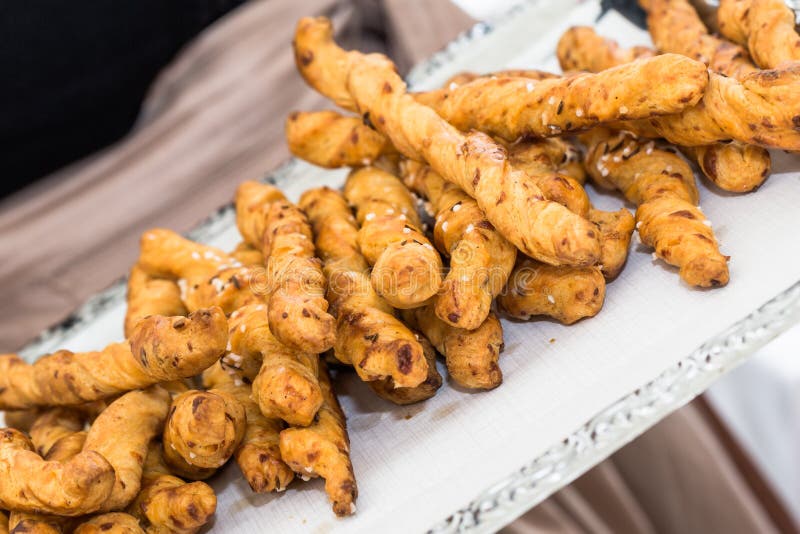 Cheese Stick As Appetizers on a Tray Stock Photo - Image of appetizers ...