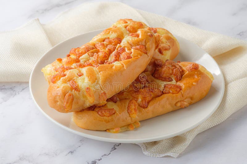 Cheese Stick Bread Soft Texture Stock Image - Image of party, cheese ...