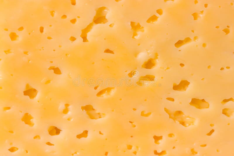 Cheese Surface with Openings Close-up Stock Image - Image of organic ...
