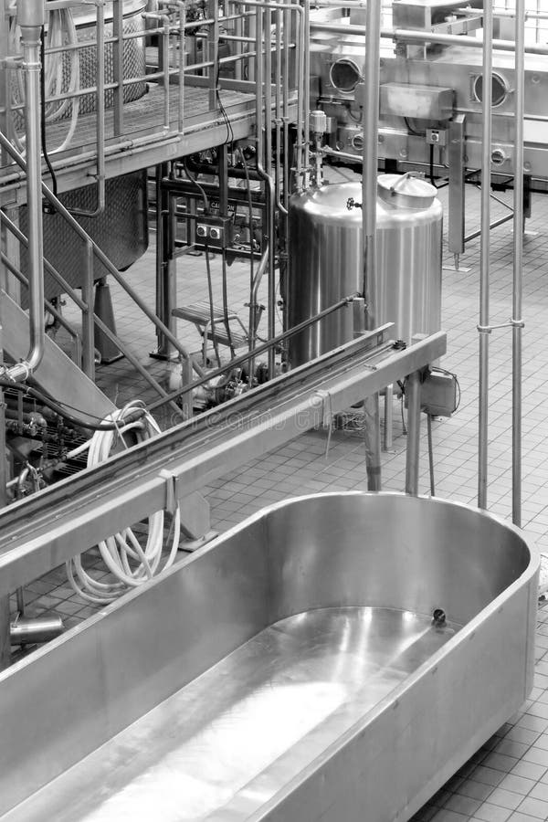 Cheese tank stock image. Image of conveyor, heavy, industry - 580013