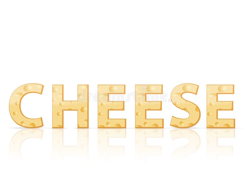 CHEESE Text on Red-black Round Stamp Sign Stock Illustration ...