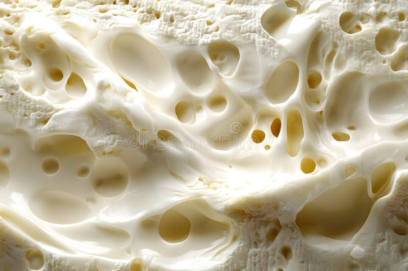 Cheese Texture Abstract Wallpaper with Pastel Yellow Color Stock ...