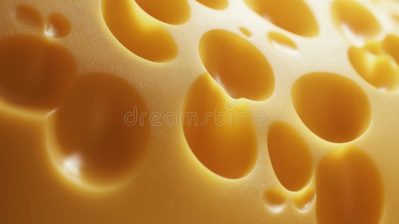 Cheese Texture. Background of Fresh Yellow Cheese with Holes Stock ...