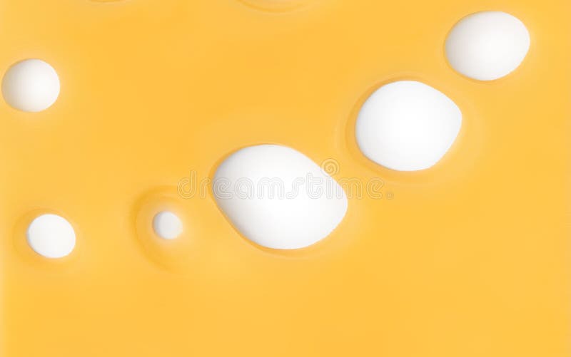 Cheese Texture on White Background. Slices of Cheese for Burger Pattern ...
