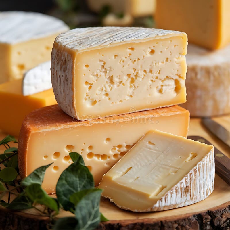 Cheese Textures Well Decorated Photos Stock Illustration - Illustration ...