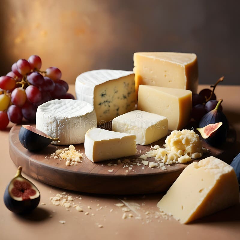 Cheese Textures Well Decorated Photos Stock Illustration - Illustration ...