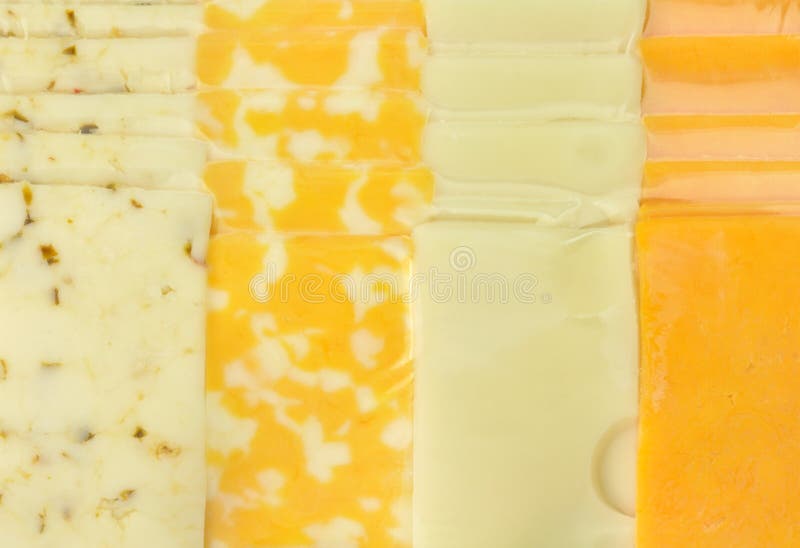 Cheese Tray Slices Background Stock Image - Image of pepper, cheddar ...