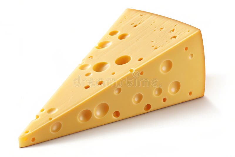 Cheese Triangle Shape Piece Illustration Stock Illustration ...