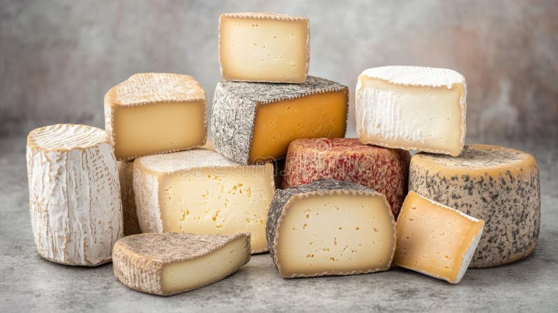 Cheese Varieties stock photo. Image of food, flavors - 362031414