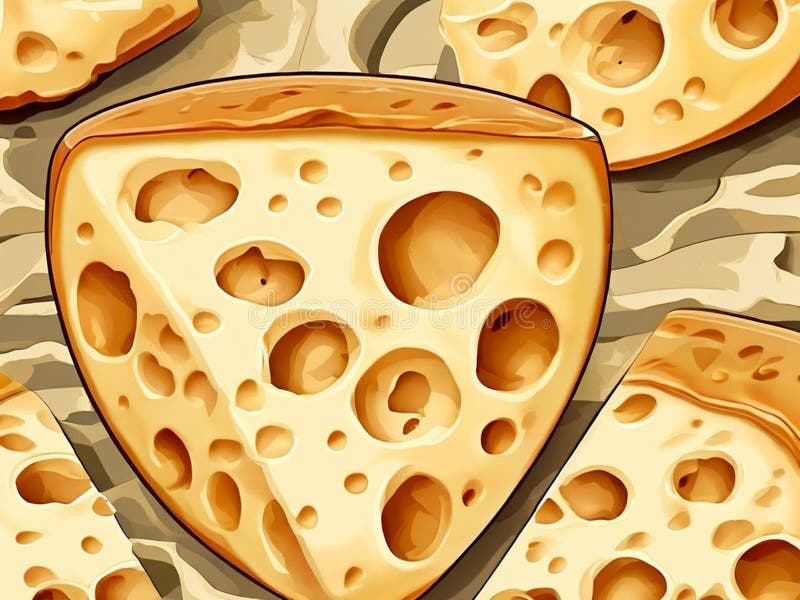 Cheese is a Versatile Dairy Product Made by Curdling Milk Stock ...