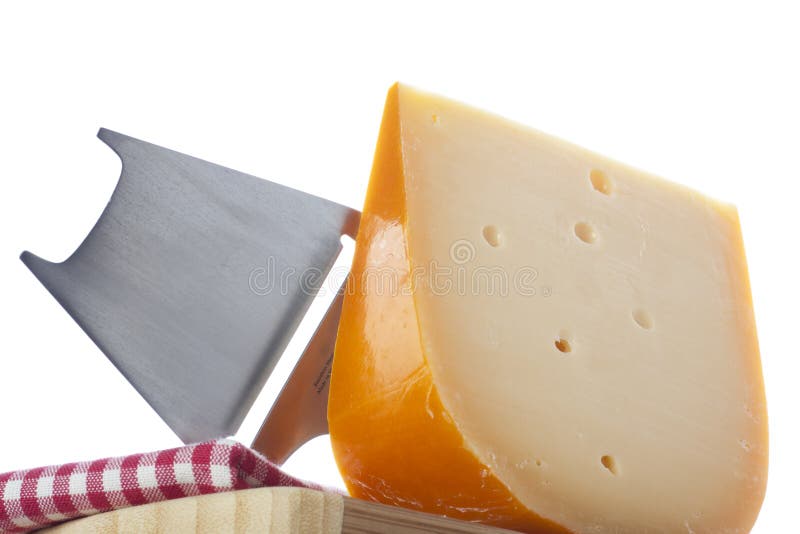 Cheese Wedge and Slicer stock image. Image of sharp, cheese - 17846747