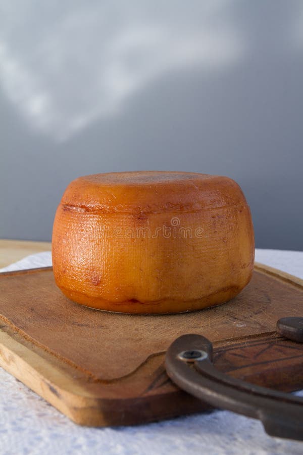 Cheese wheel stock photo. Image of gouda, cheese, wood - 59270238