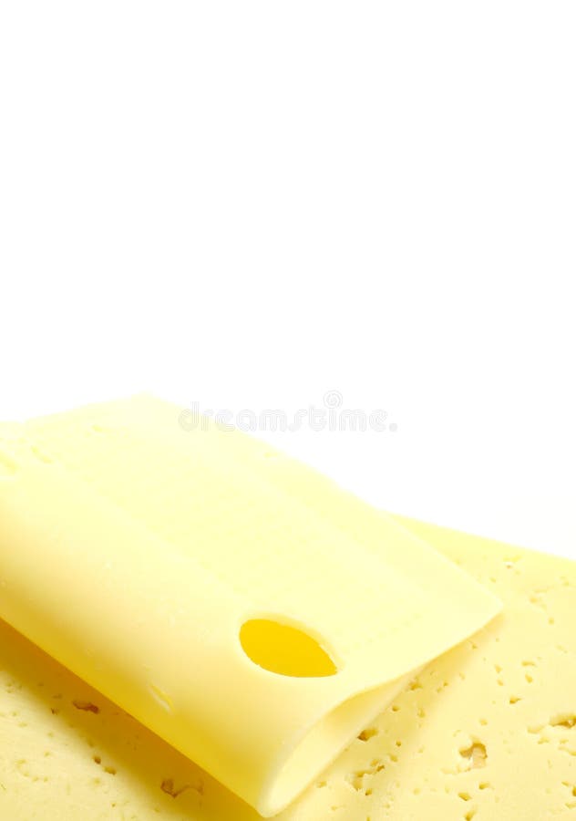 Cheese On White Background Picture. Image: 8005583