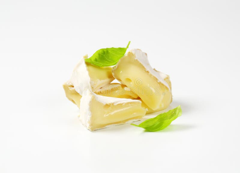 Cheese with white rind stock image. Image of studio - 107217023