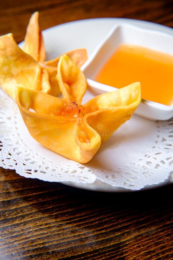 Cheese Wontons stock image. Image of dinner, snack, tasty - 130618161