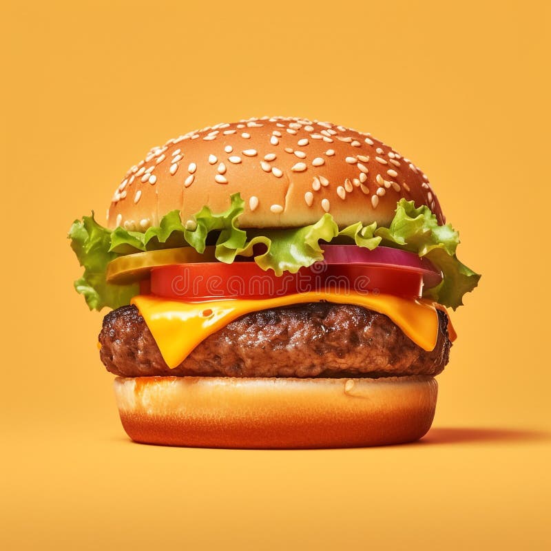 Cheeseburger stock illustration. Illustration of cheeseburger - 281185115