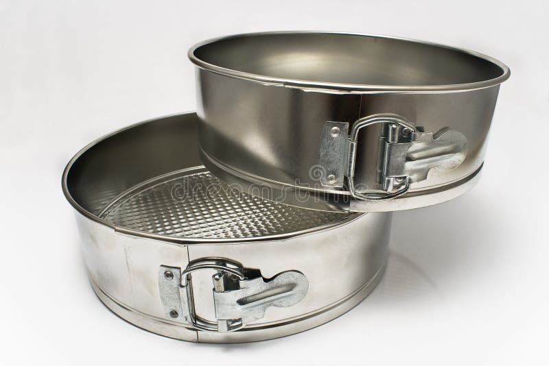 Cheesecake pans stock image. Image of cooking, tray, mold - 24959887