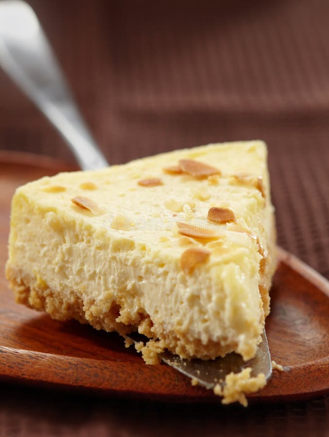 Cheesecake slice stock image. Image of sweet, slice, brown - 23236103