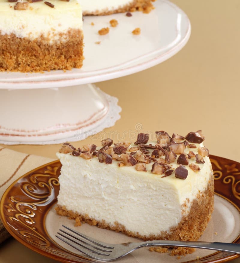 Cheesecake Slice stock photo. Image of dessert, calorie - 24994394