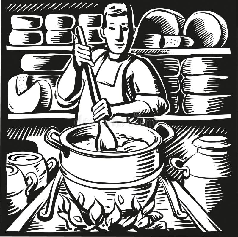 Cheesemaker Stock Illustrations – 265 Cheesemaker Stock Illustrations ...
