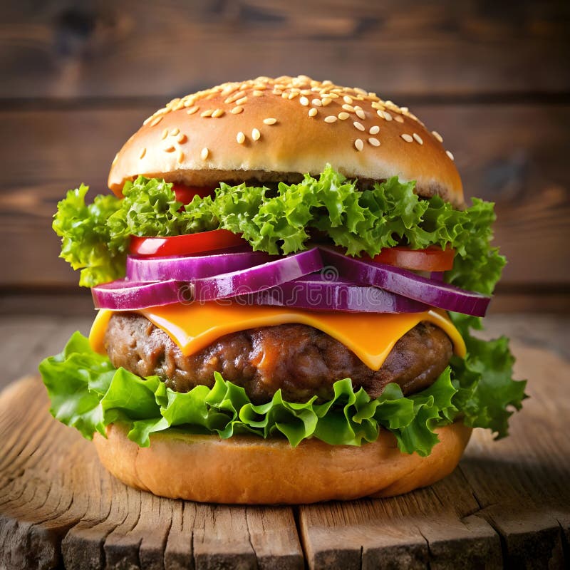 Cheesy burger front of me stock photo. Image of cheeseburger - 338503252
