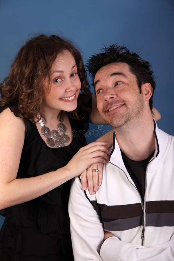 Cheesy couple stock image. Image of beautiful, enjoy - 19598503