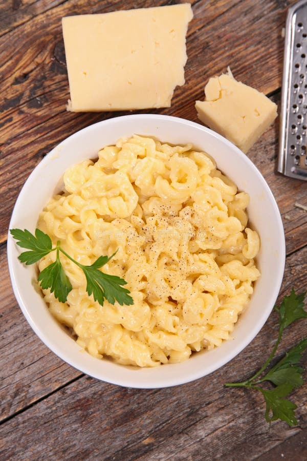 Cheesy pasta stock image. Image of bowl, cheesy, meal - 78844491