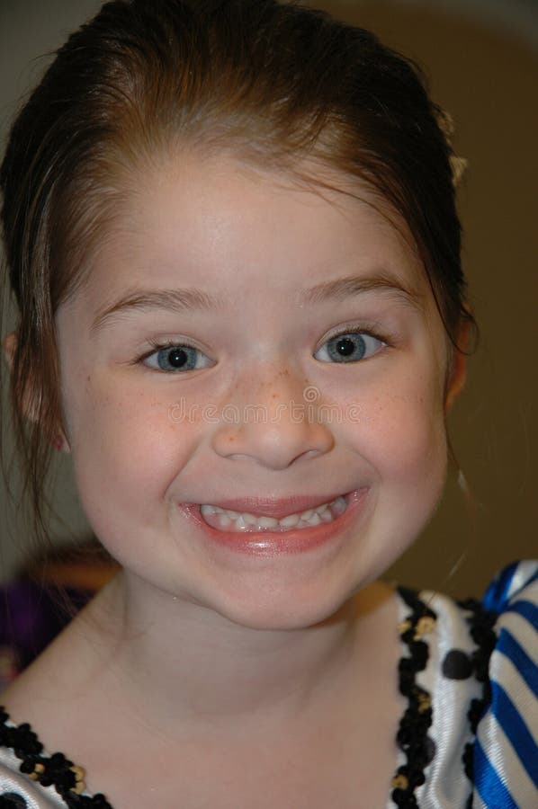 Bright Smile stock photo. Image of smiling, schoolgirl - 217074