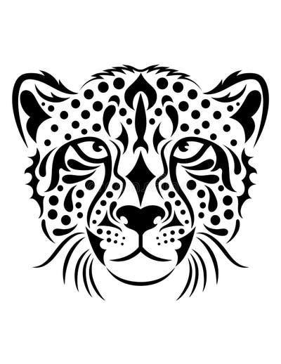 Cheetah Face Stock Illustrations – 7,773 Cheetah Face Stock ...