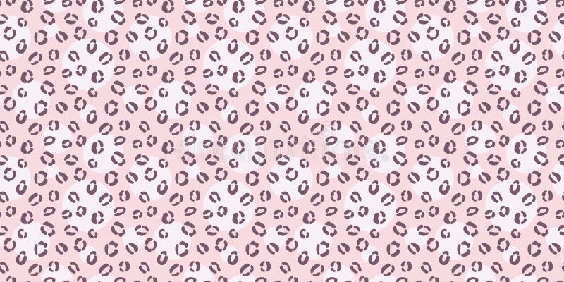 Cheetah Seamless Vector Pattern Background Stock Vector - Illustration ...