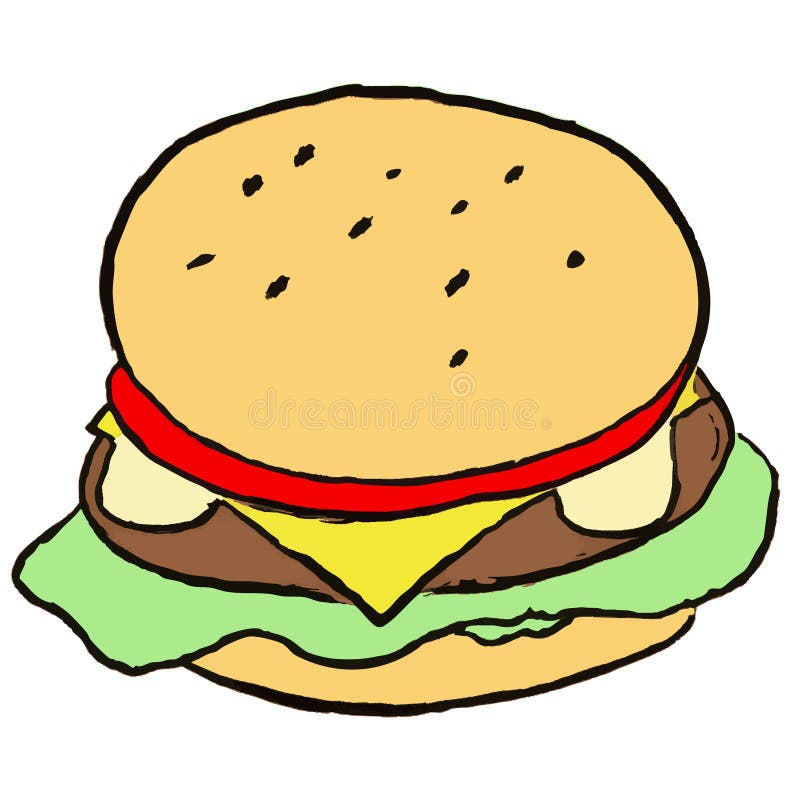 Cheezeburger Stock Illustrations – 1 Cheezeburger Stock Illustrations ...