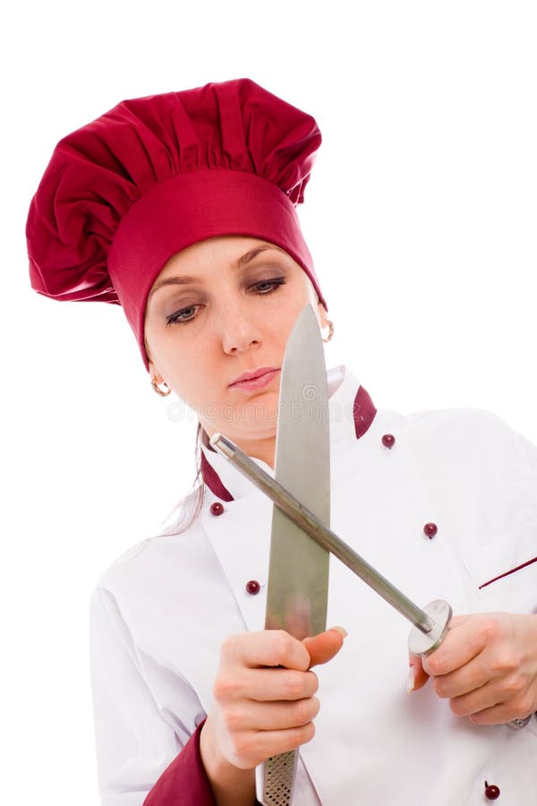 Chef stock photo. Image of cutting, lettuce, career, jacket - 21513804