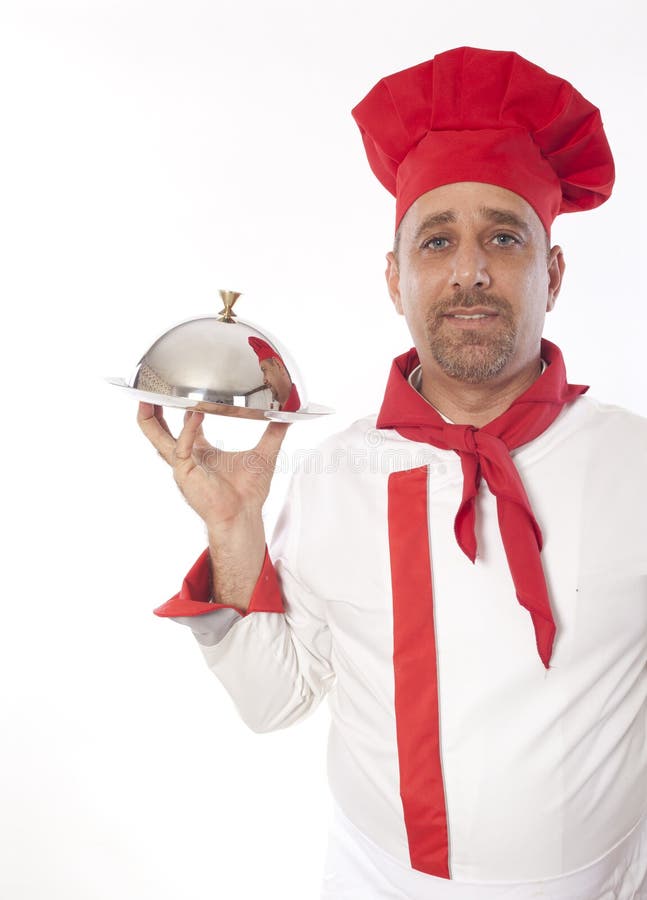Chef stock image. Image of holding, male, food, human - 26408859