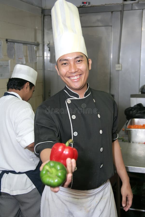 Chef stock image. Image of chef, bell, pepper, capsicum - 6264215