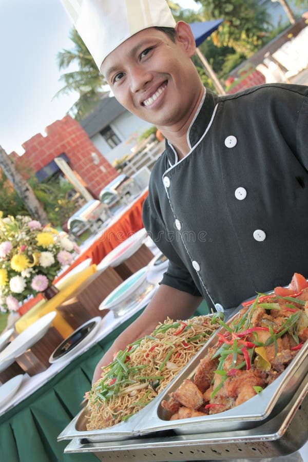 Chef stock photo. Image of industry, buffet, smiling, male - 6507912