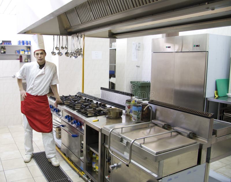 Chef - on the Line stock photo. Image of chef, friendly - 541116