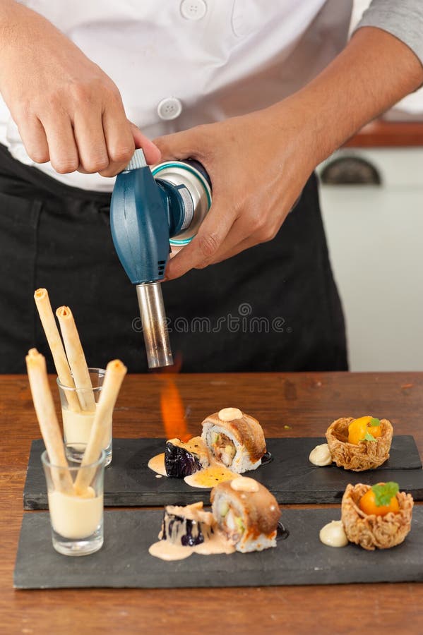 Chef action stock image. Image of work, style, gourmet - 50567221