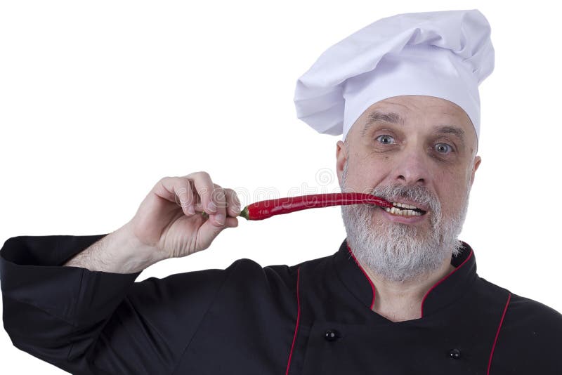 Chef Holding a Sign stock photo. Image of copy, individual - 21498094