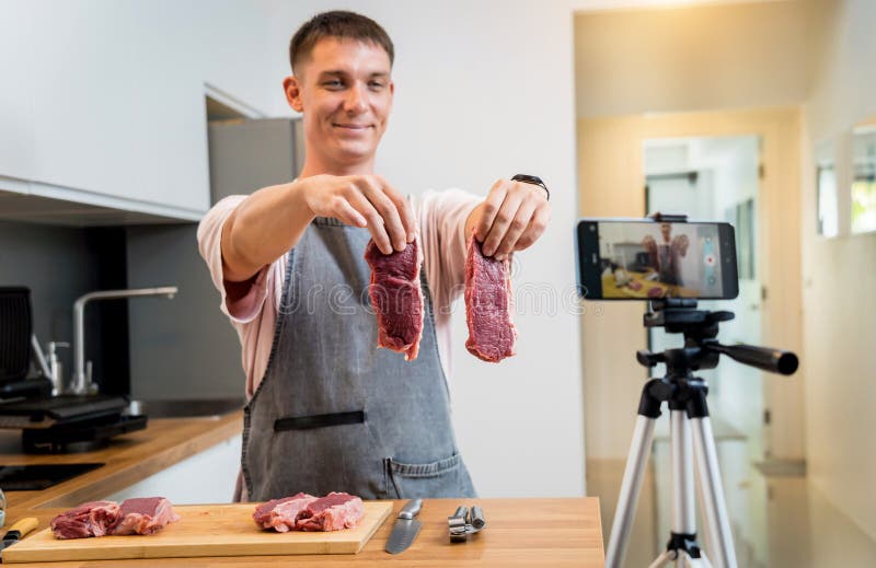 The Chef is Broadcasting Live from Workshop How To Prepare a Beef ...