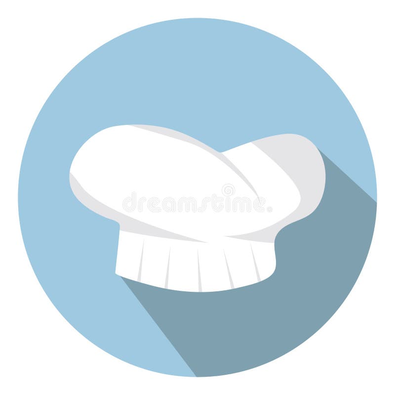 Chef cap, icon stock vector. Illustration of graphic - 261375034