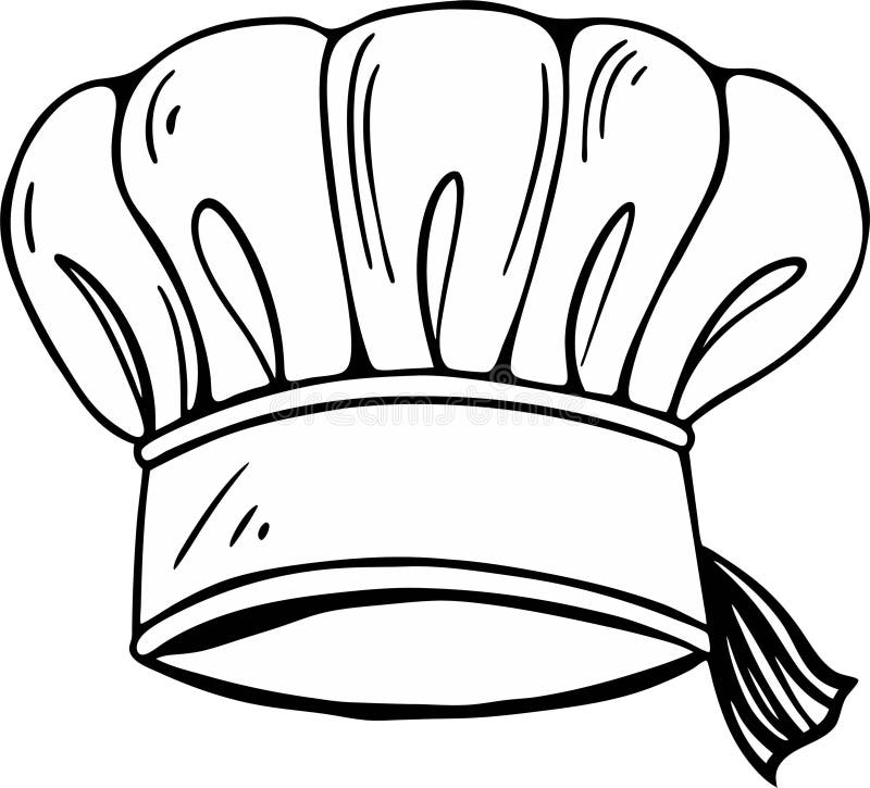 Chef Cap Vector Art Design stock vector. Illustration of diagram ...