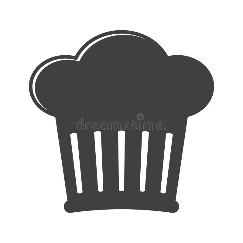 Chef Cap. Vector Illustration Decorative Design Stock Vector ...