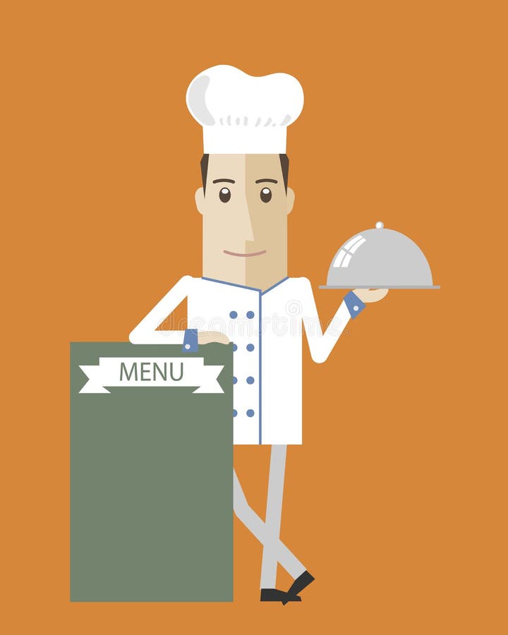 Cartoon pig chef stock vector. Illustration of lunch - 98385544