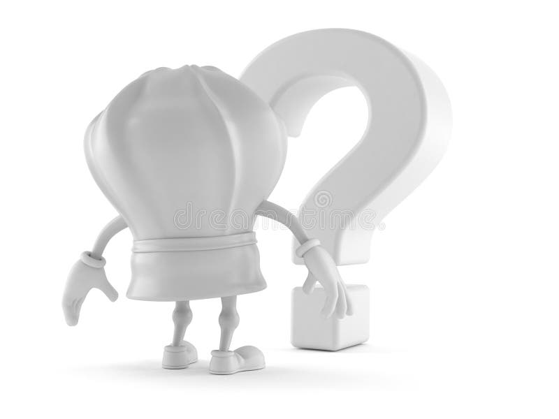 Thinking Chef Cook Question Mark Stock Illustrations – 7 Thinking Chef ...