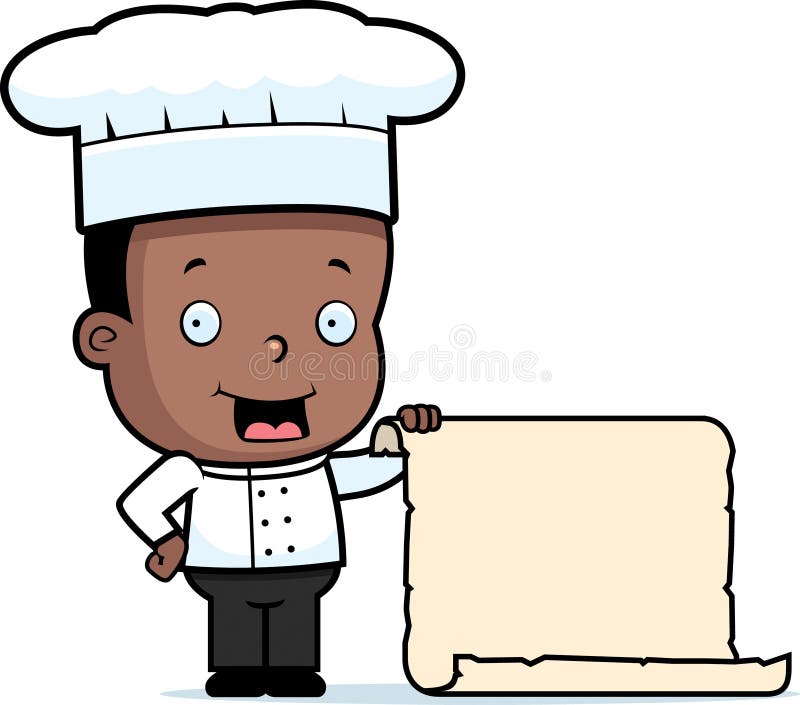 Chef Child Menu stock vector. Illustration of cartoon - 15697792
